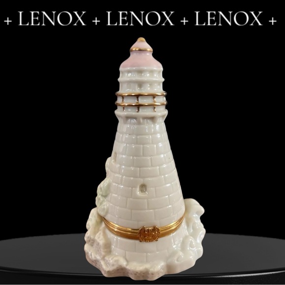 Lenox | Other | Lenox Lighthouse The Light In The Harbor Hinged ...